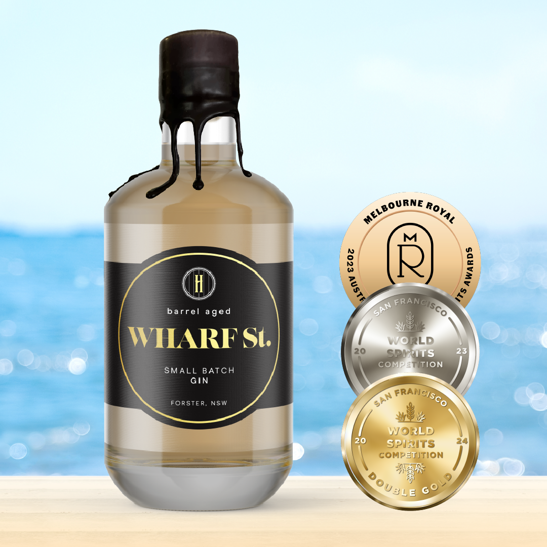Wharf St. Barrel Aged Gin 700ml – Wharf St. Distillery